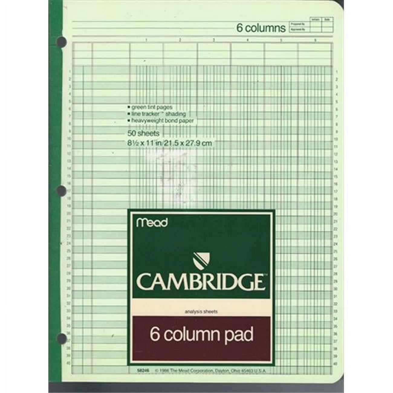 Cambridge Analysis Pad 50 Sheets - Walmart.com