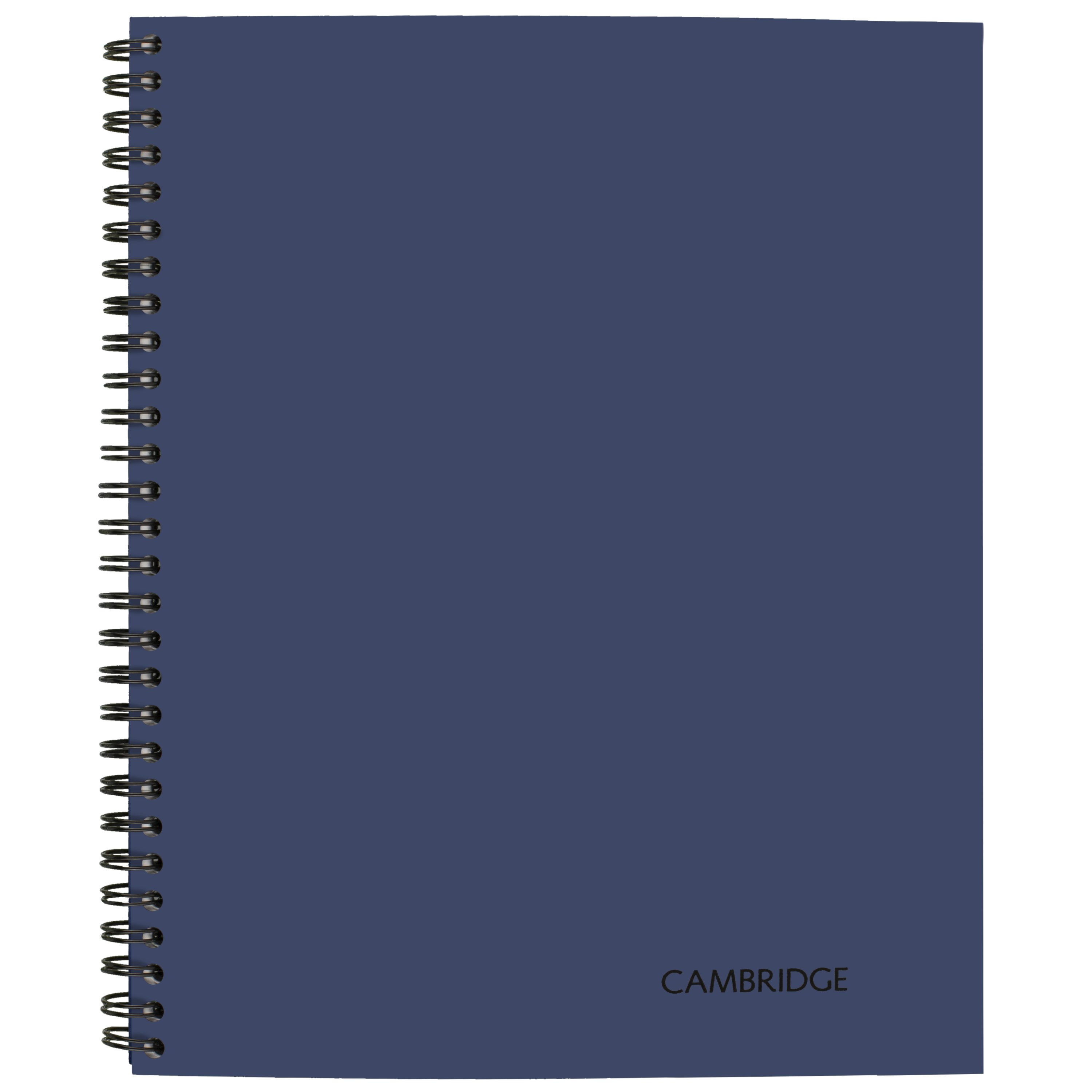 Cambridge Limited Wirebound Legal Ruled Business Notebook, 9" x 11 ...