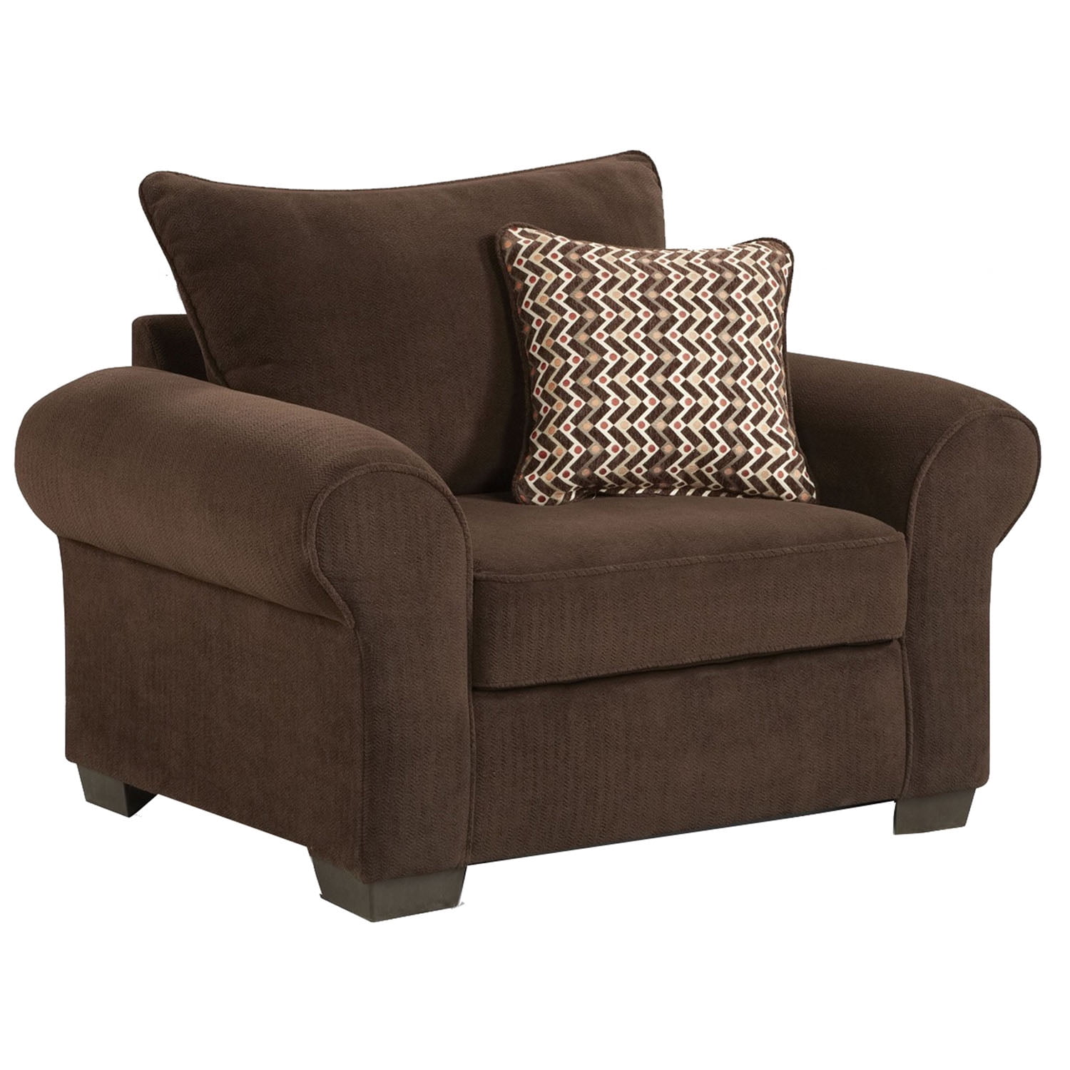 Cambridge Brandywine Extra-Large Chair in Chocolate - Walmart.com