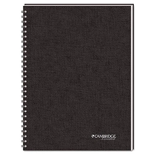 Cambridge Business Notebook, Legal Ruled, 5 X 8, Small, Wirebound, 80 ...