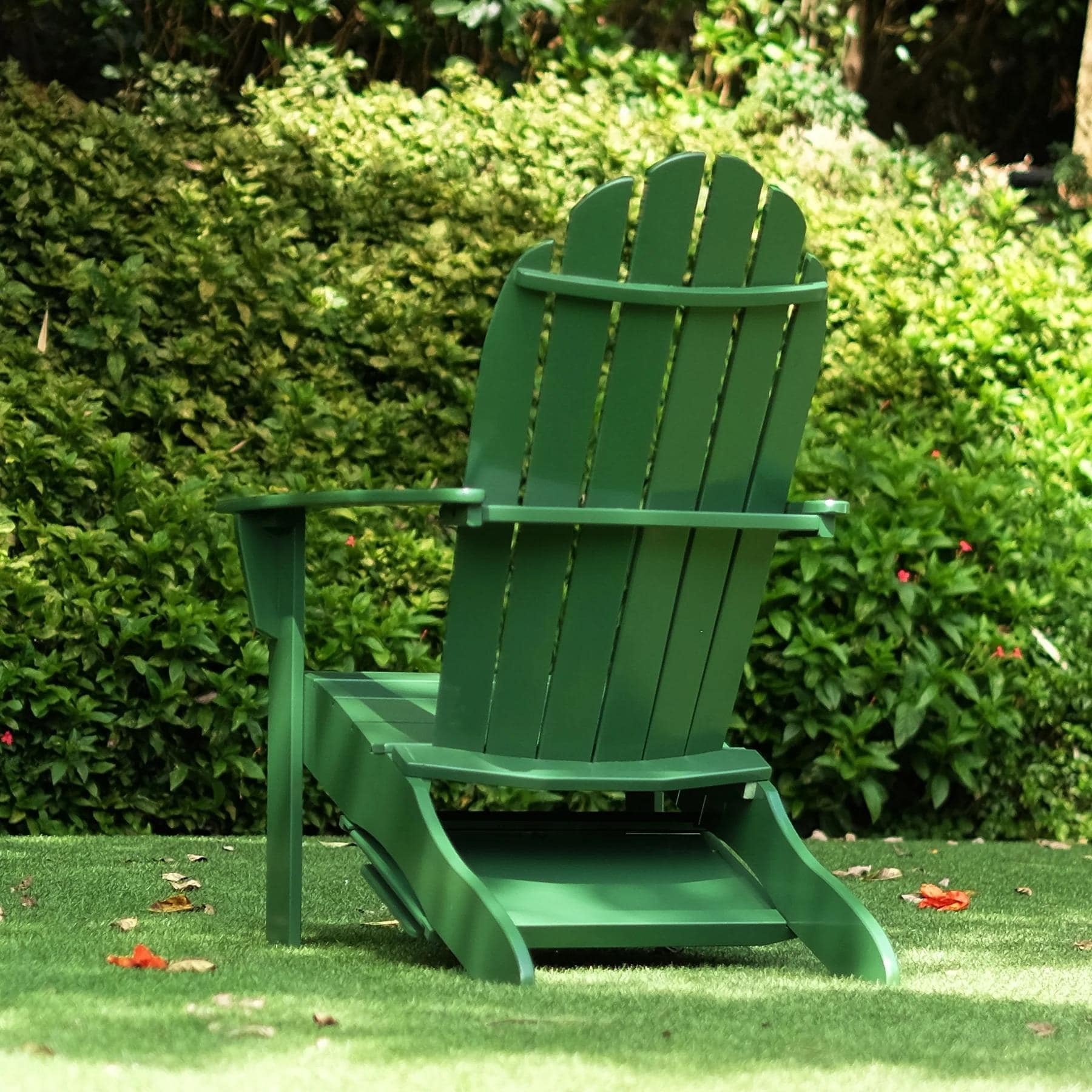 Cambridge Casual Alston Adirondack Chair Hunter Green - Walmart.com