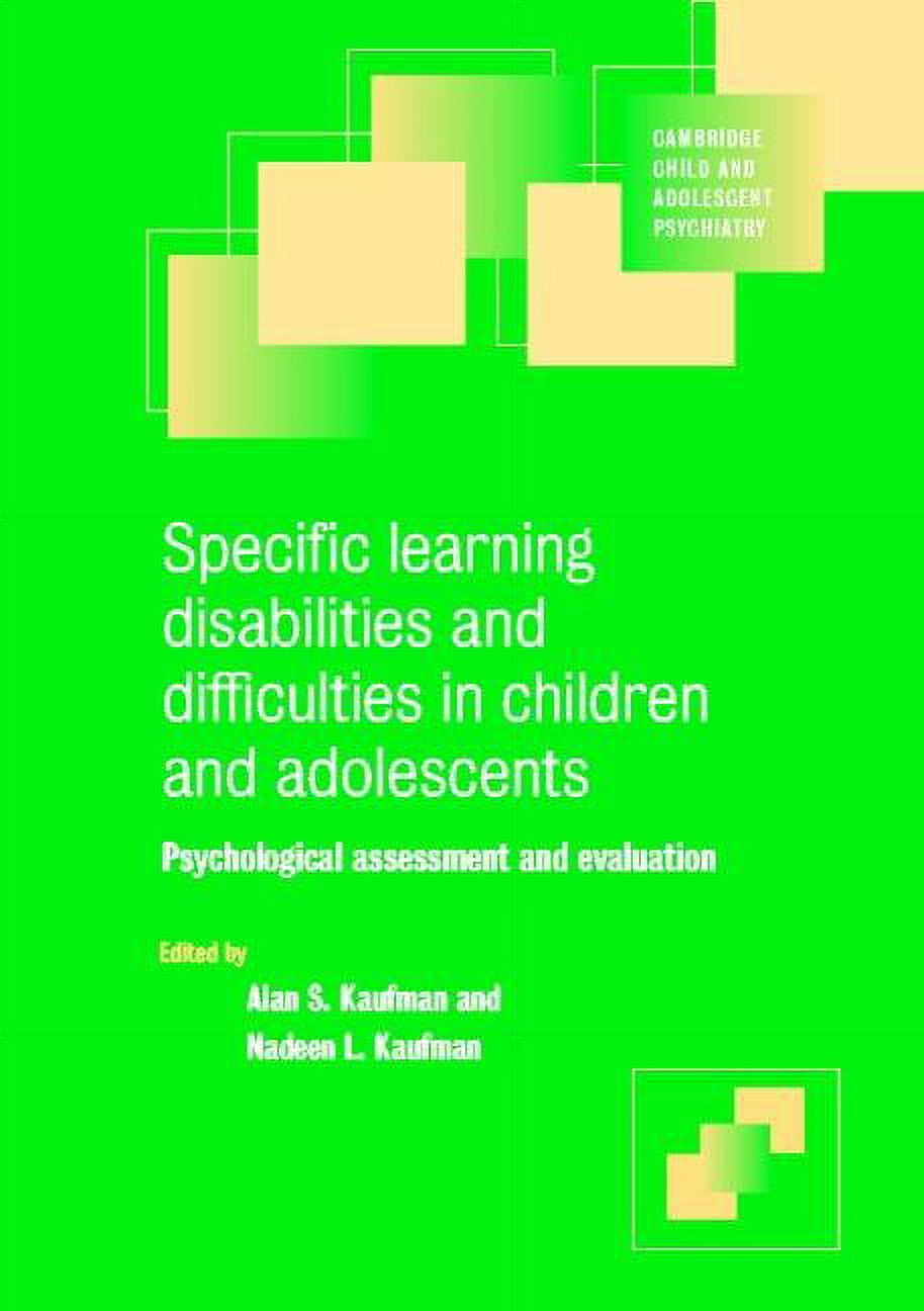 Cambridge Child and Adolescent Psychiatr Specific Learning Disabilities ...