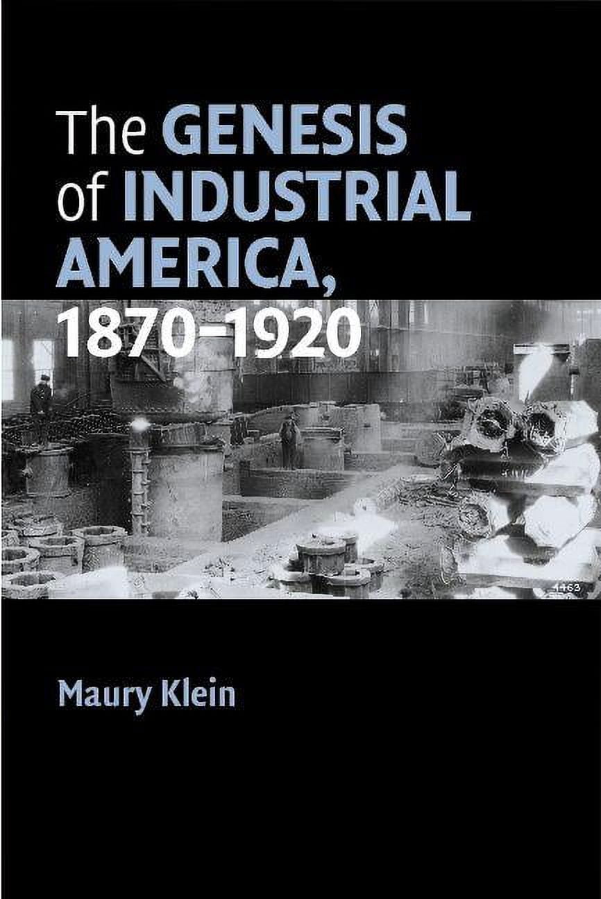Cambridge Essential Histories The Genesis of Industrial America, 1870 ...