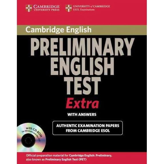 Cambridge Exams Extra PET with Answers - Walmart.com