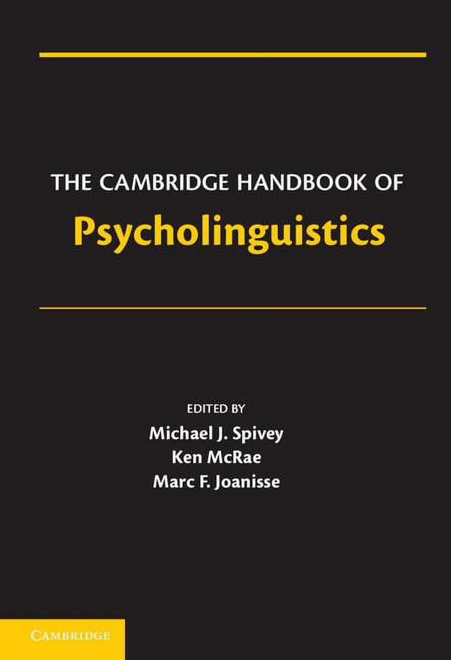 Cambridge Handbooks in Psychology The Cambridge Handbook of ...
