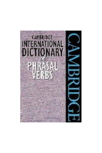 Pre-Owned Cambridge International Dictionary of Phrasal Verbs ...