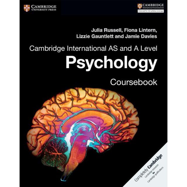 Cambridge International as and a Level Psychology Coursebook (Paperback ...