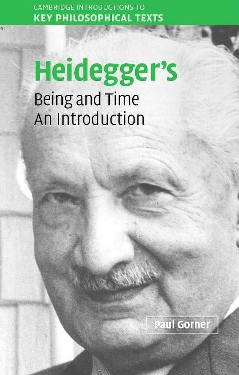 Cambridge Introductions to Key Philosoph Heidegger Being and Time ...