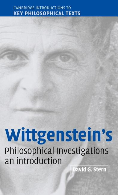 Cambridge Introductions to Key Philosoph Wittgenstein's Philosophical ... Cambridge Introductions to Key Philosoph Wittgenstein's Philosophical ...