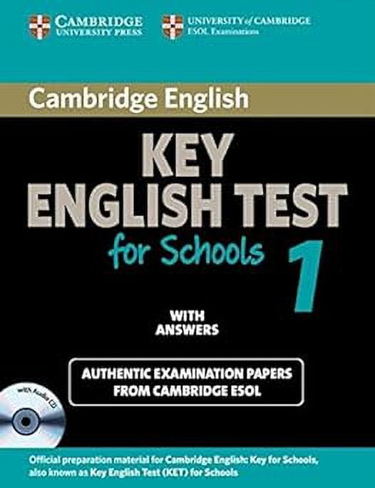 Cambridge KET for Schools 1 Self-study Pack (Student*s Book with ...