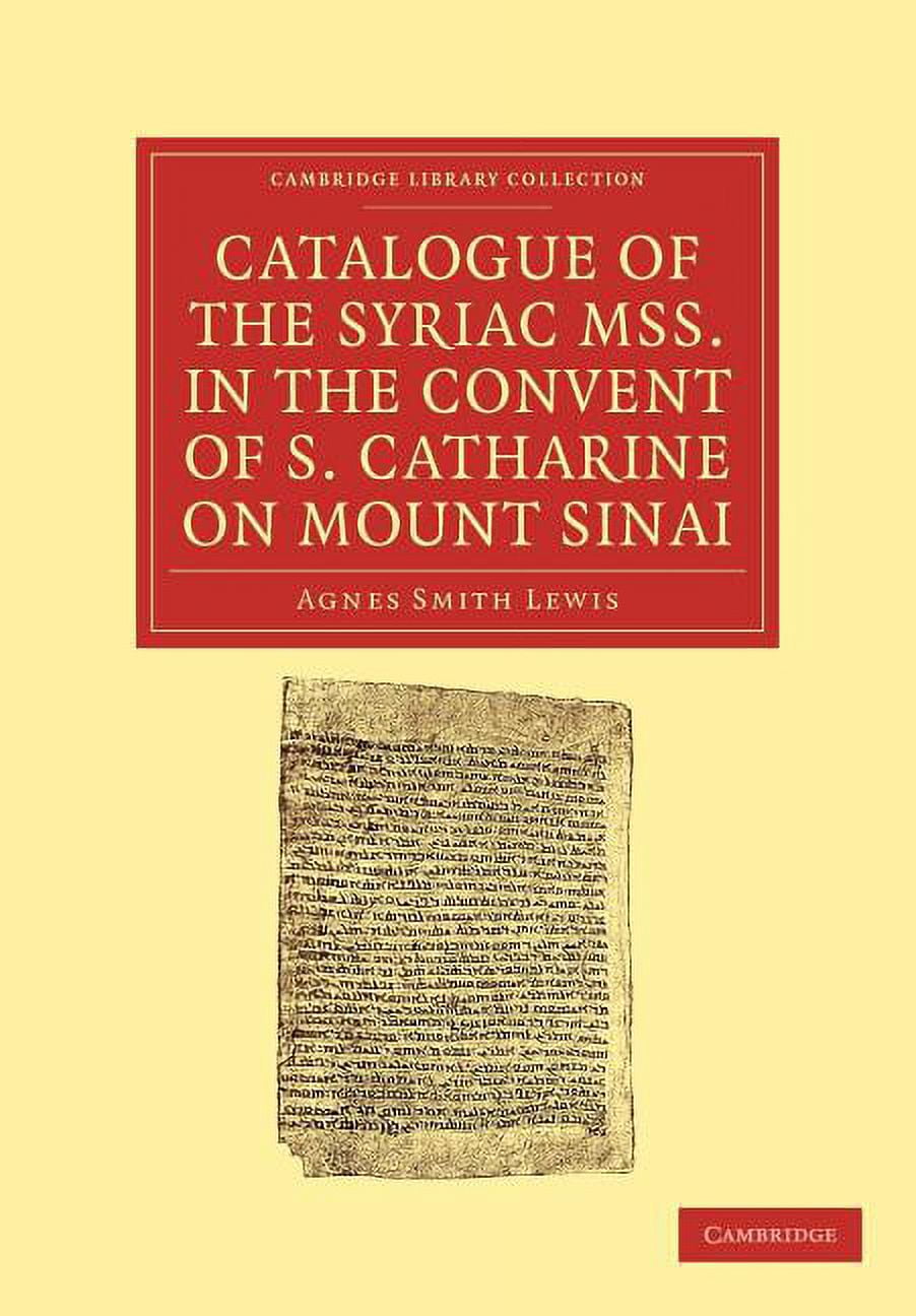 Cambridge Library Collection - Biblical Catalogue of the Syriac Mss. in ...