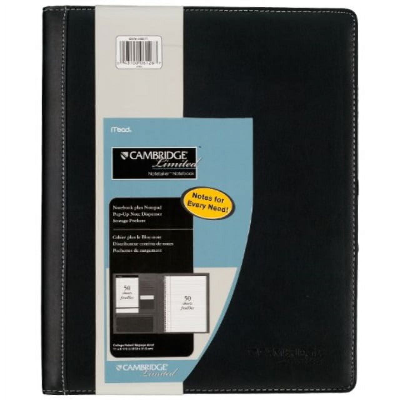 Cambridge Limited Refillable NoteTaker Notebook, 5x8 Inches, 50 ct ...