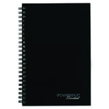 Walmart Wirebound Office Notebook, Lined Pages, Black Cover, 8x5, 80 ...