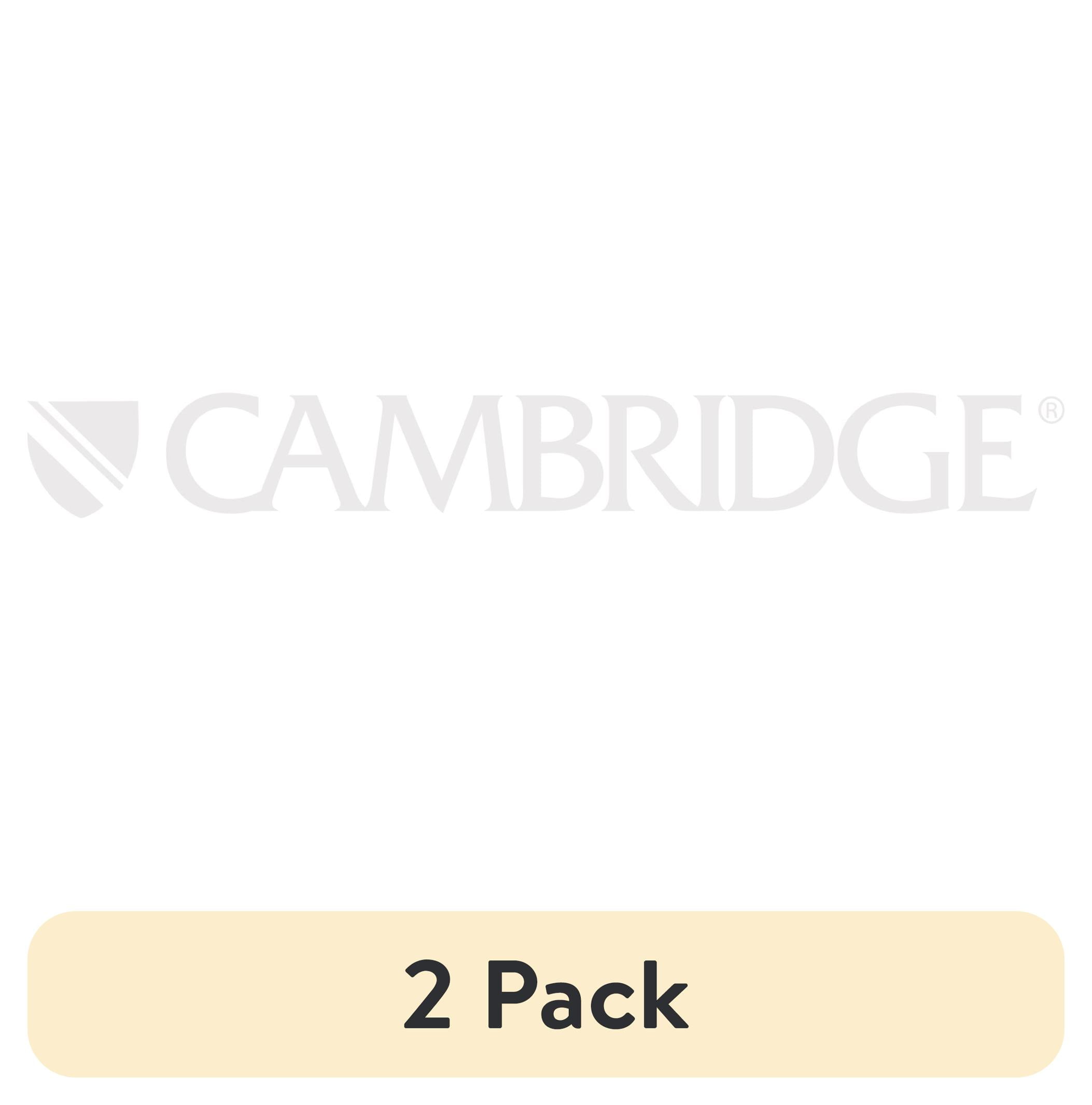 (2 pack) Cambridge Limited Notebook, 9-1/2? x 6-5/8?, 80 Sheet Business ...