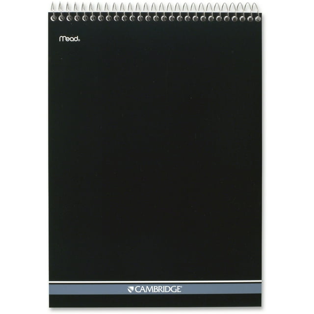 Cambridge Numbered Notebook, White, 8 1/2" x 11", 70 Sheets (59006 ...