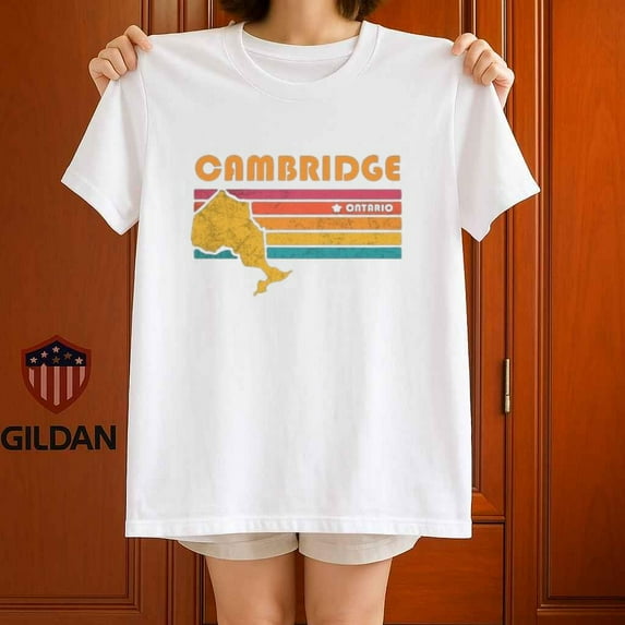 Cambridge Ontario Retro City Tourist Gift Souvenir Vintage Style Unisex ...