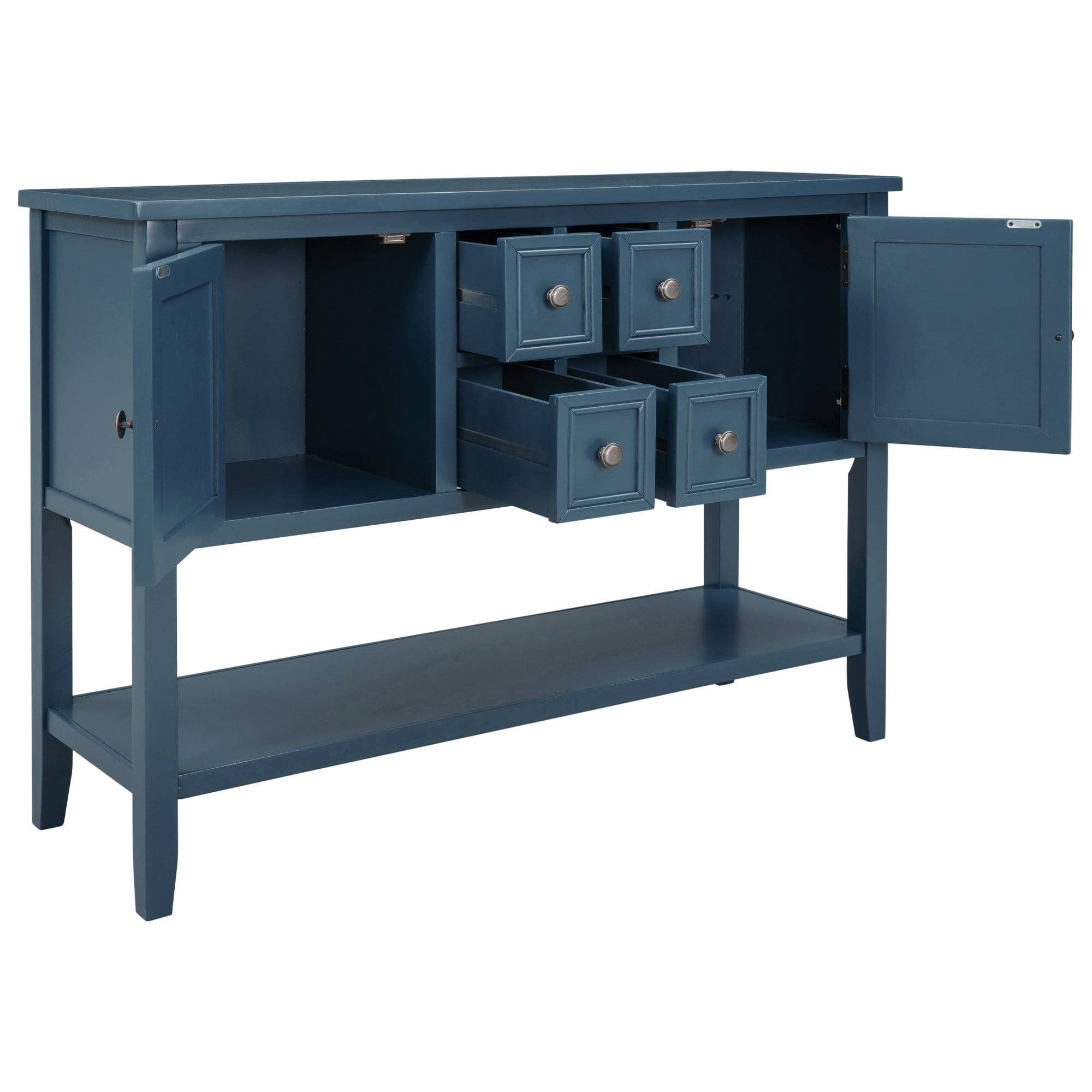 Cambridge Series Buffet Sideboard Console Table with Bottom Shelf - N/A ...