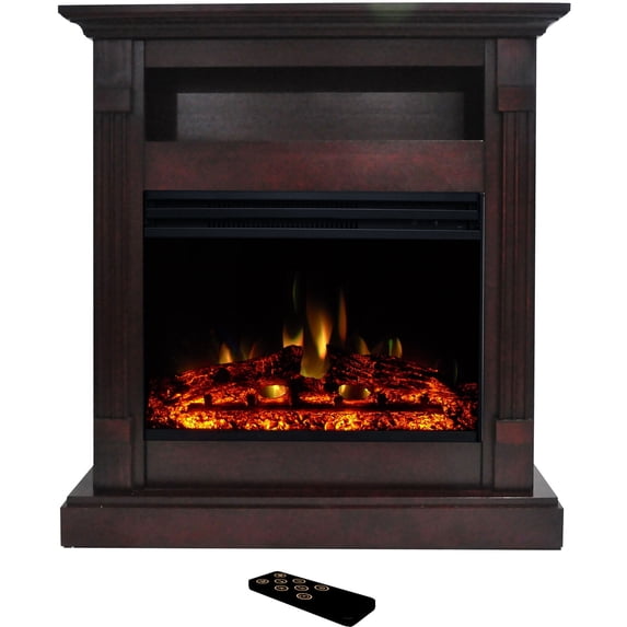 Cambridge Sienna 34'' Freestanding Electric Fireplace with Remote ...