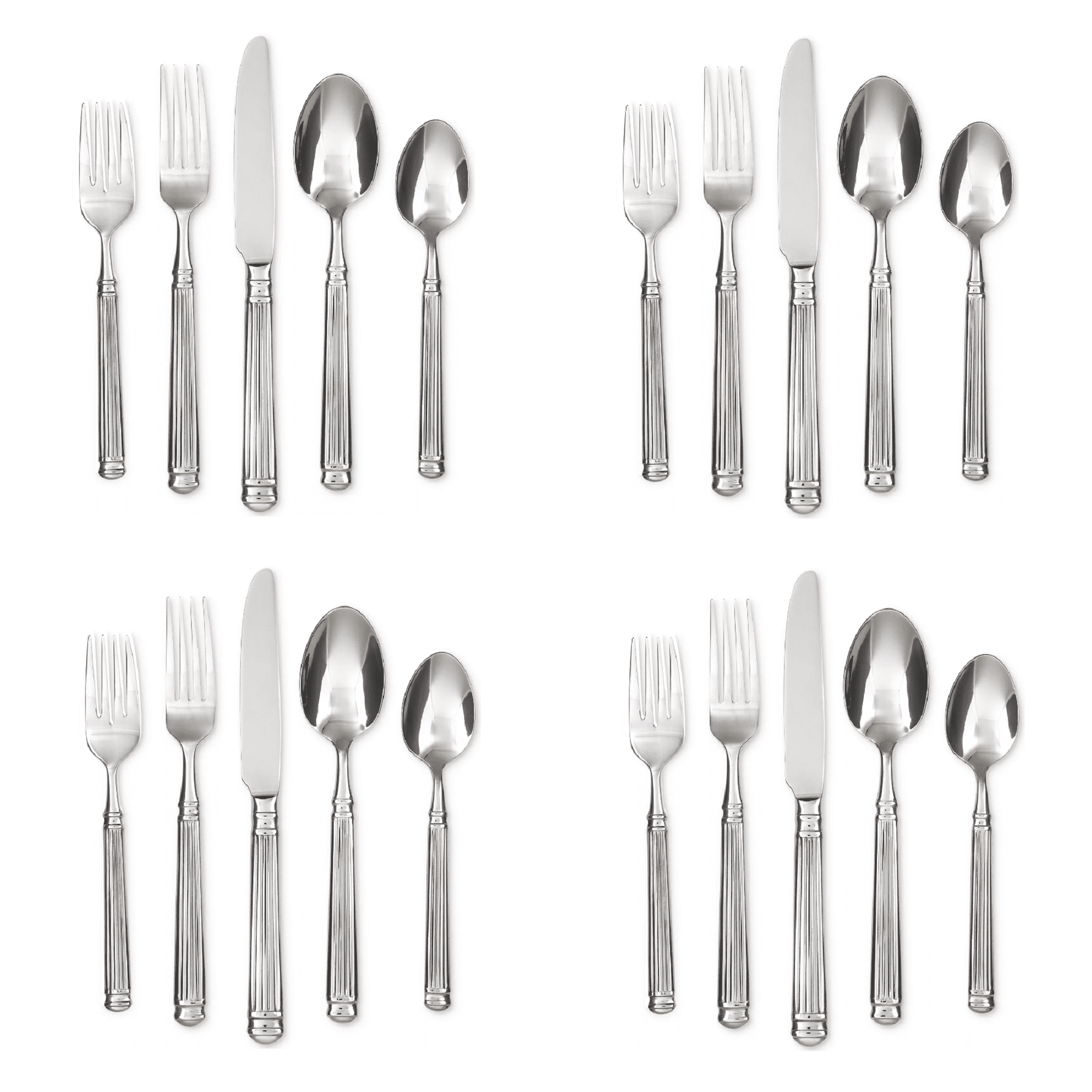 Cambridge Silversmiths Continental Mirror 18/10 Stainless 20pc ...