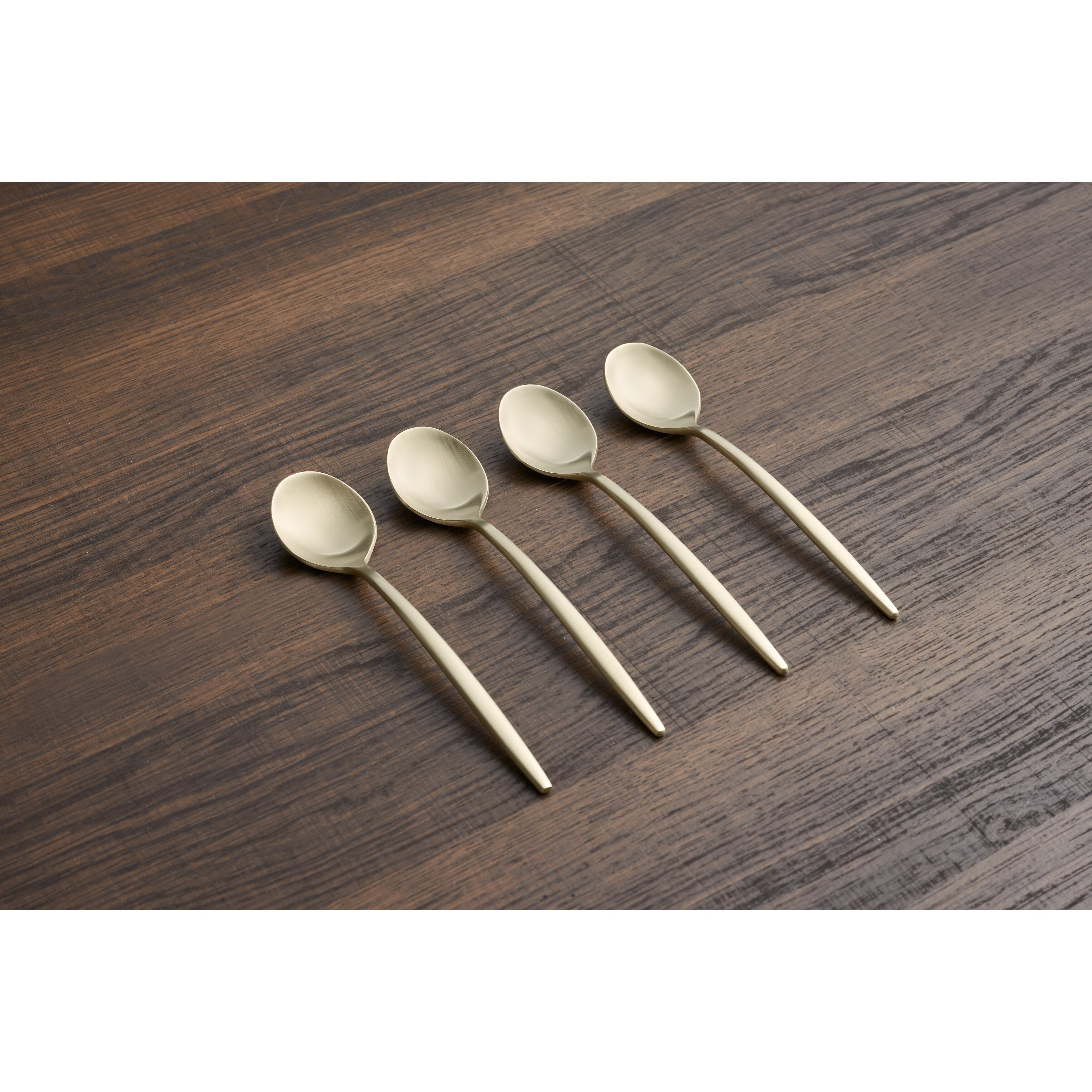 Cambridge Silversmiths Gaze Demi Spoon, Set of 4 - Set of 4 Champagne ...