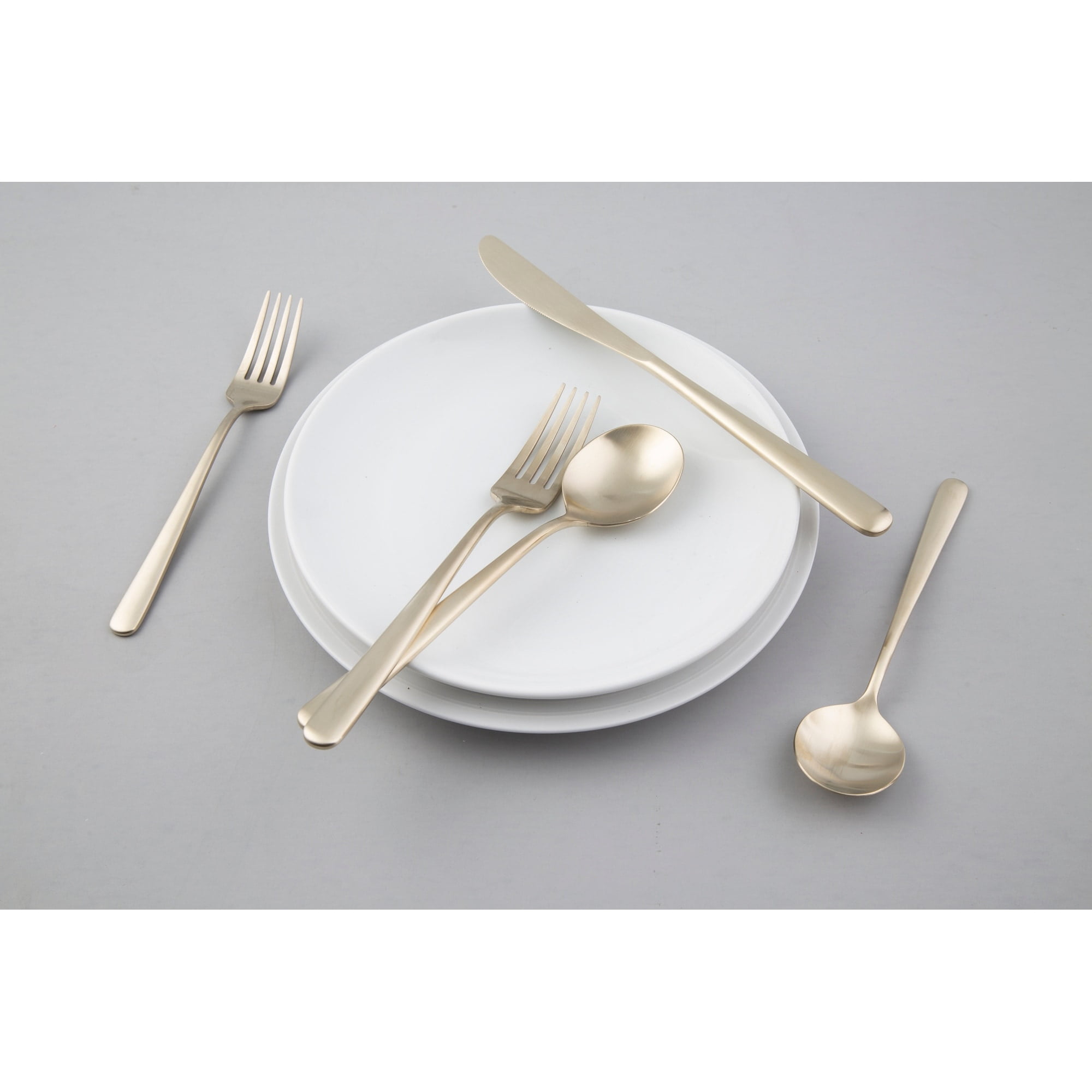 Cambridge Silversmiths Lorenn 20-Piece Flatware Set, Service for 4 - 20 ...