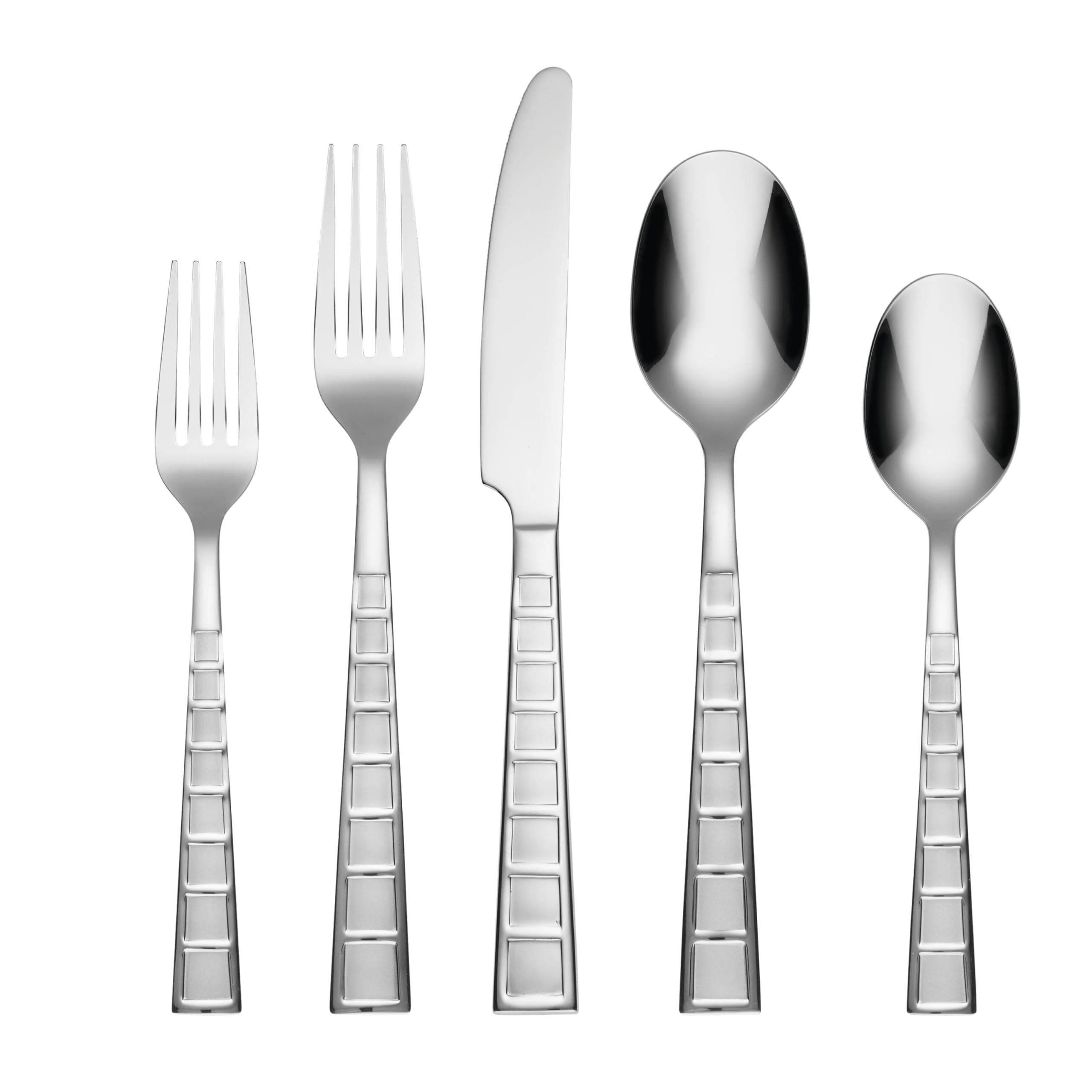 Cambridge Silversmiths Mosaic Sand 20-Piece Flatware Set - Walmart.com
