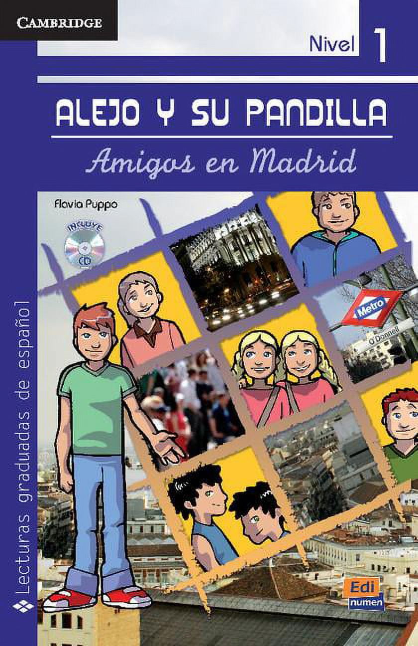 Cambridge Spanish Alejo Y Su Pandilla Nivel 1 Amigos En Madrid Cd Mixed Media Product