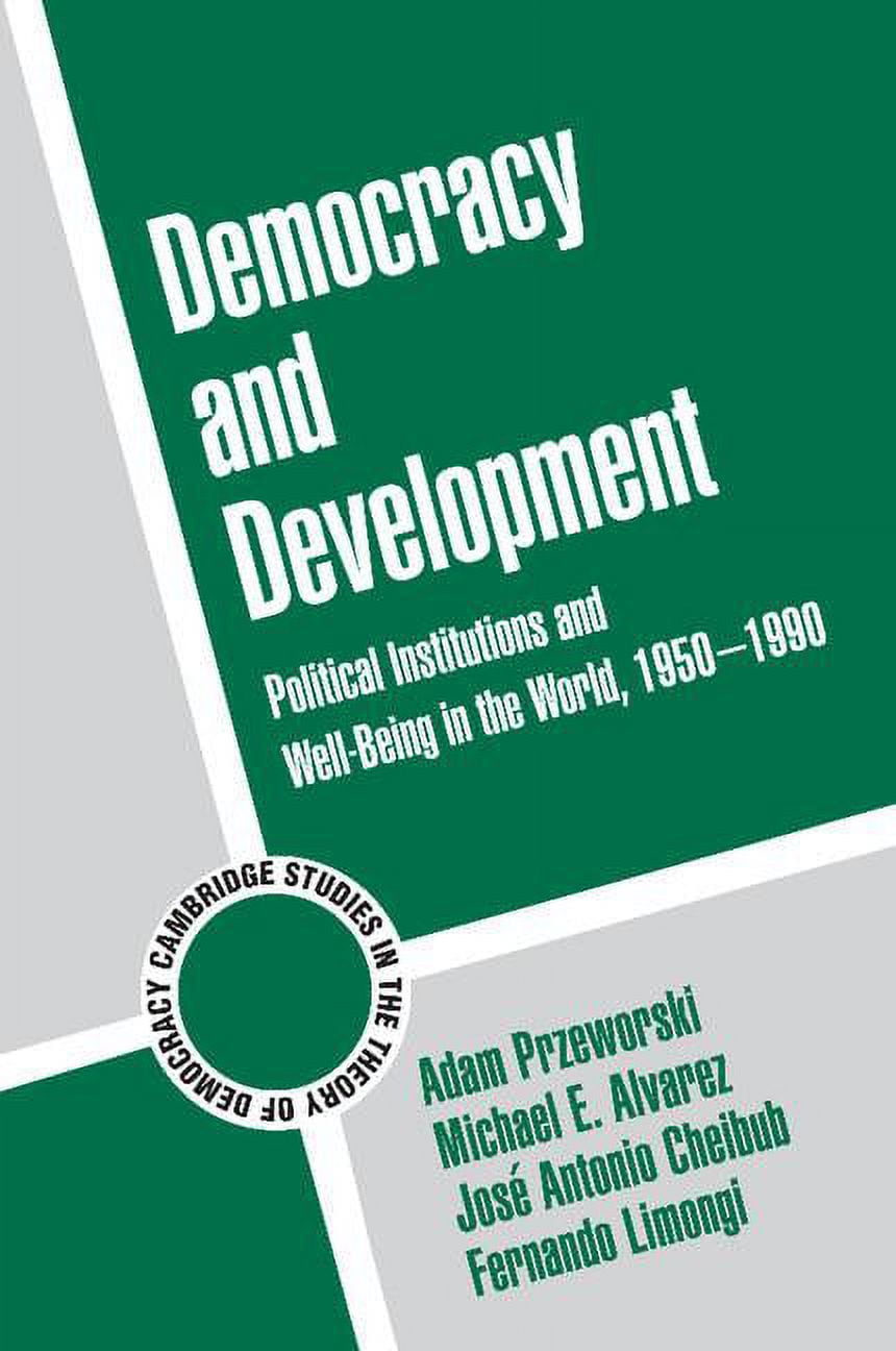 Cambridge Studies in the Theory of Democ Democracy and Development ...