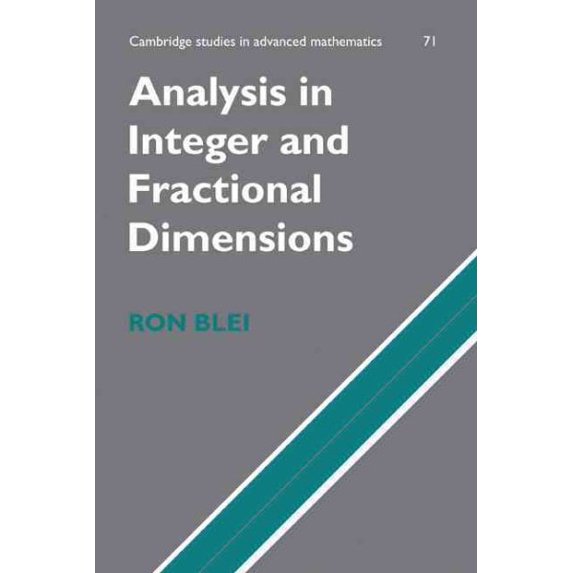 Pre-Owned Cambridge Studies in Advanced Mathematic Analysis in Integer ...
