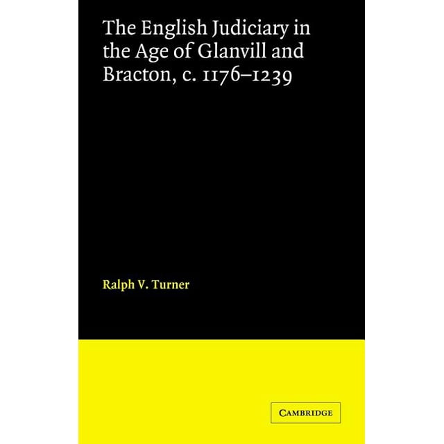Cambridge Studies in English Legal History: The English Judiciary in ...