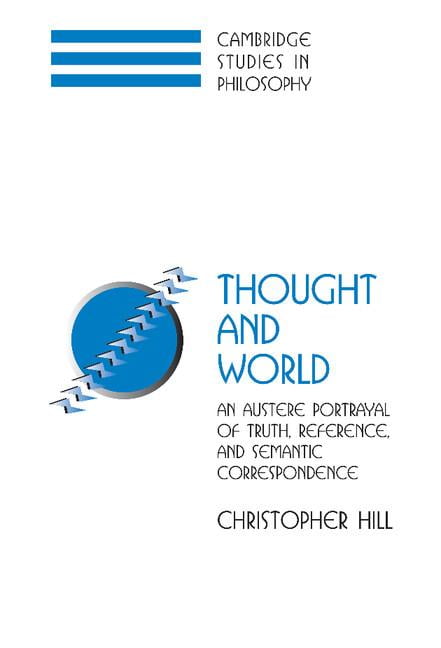 Cambridge Studies in Philosophy Thought and World, (Hardcover ...