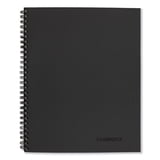 Cambridge Wire Bound Business Notebook, Wide/Legal Rule, Black Cover, 9 ...
