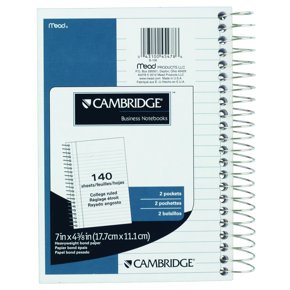 Cambridge Notebooks