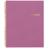Cambridge WorkStyle Balance 2025 Weekly Monthly Planner, Red Violet, 8. ...