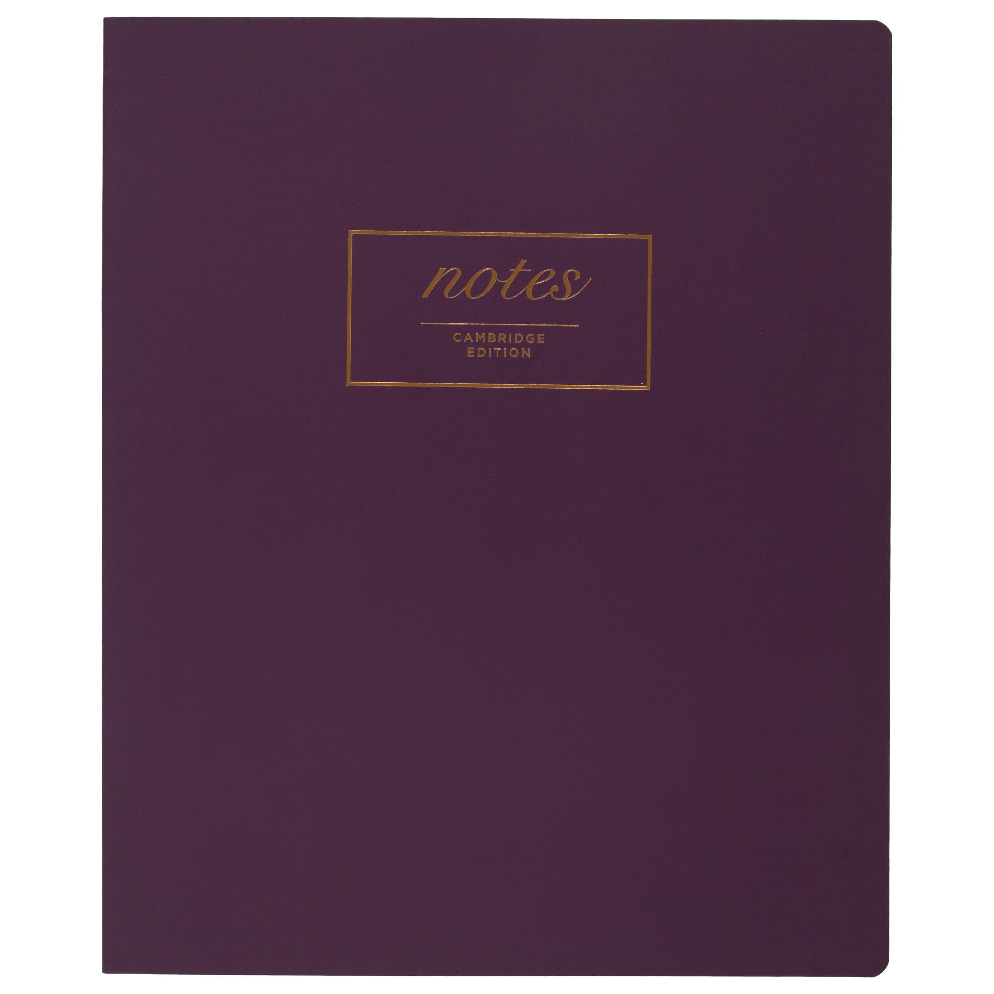 Cambridge WorkStyle Casebound Fashion Notebook Large Purple - Business ...