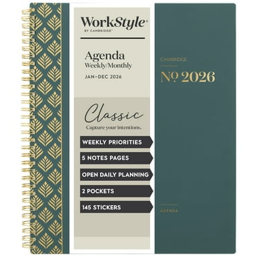 Cambridge Ombre 2025 Weekly Monthly Planner Large 8 12 x 11 - Planners ...