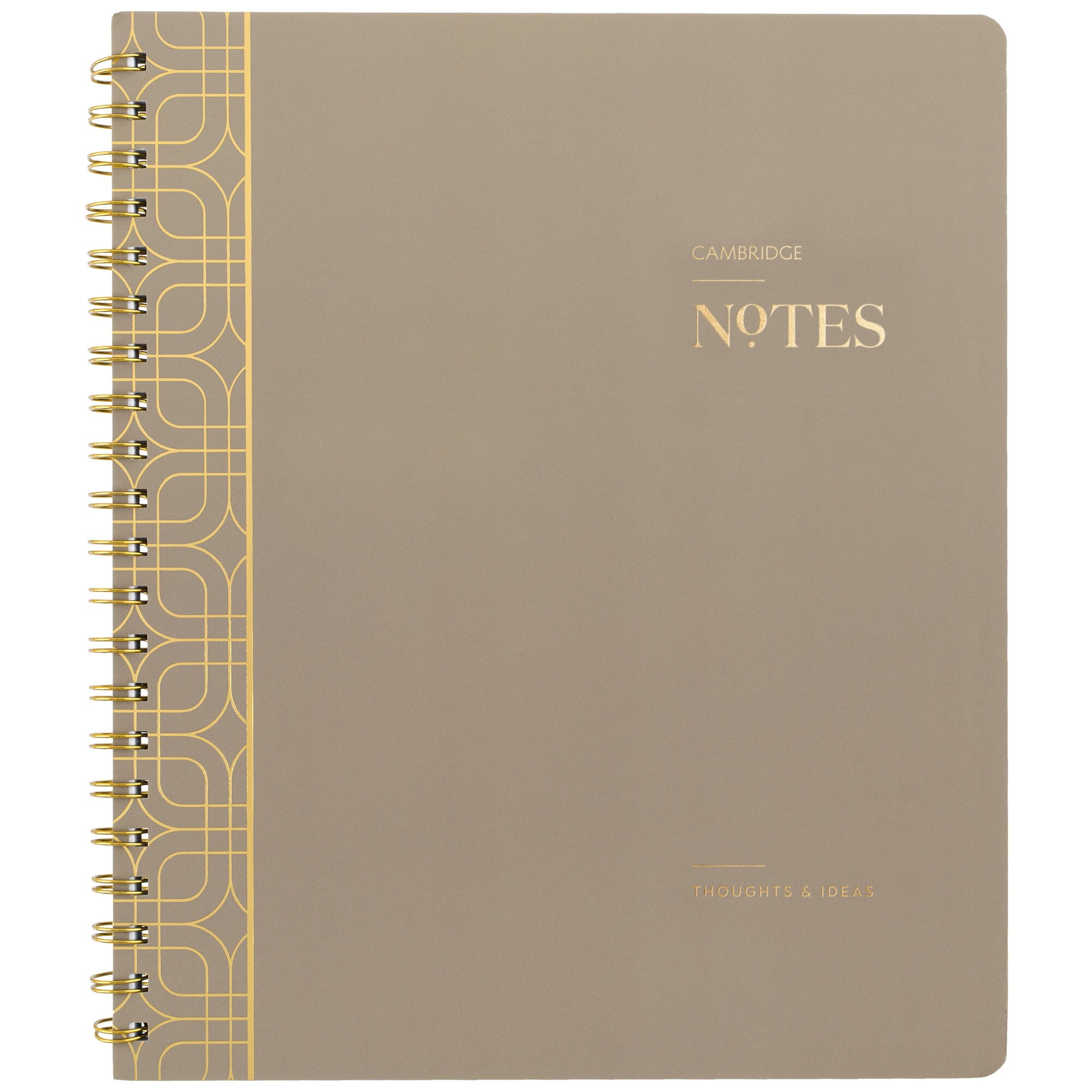 Cambridge WorkStyle Notebook, Timeless Taupe, 8.5" x 11", 80 Sheets ...
