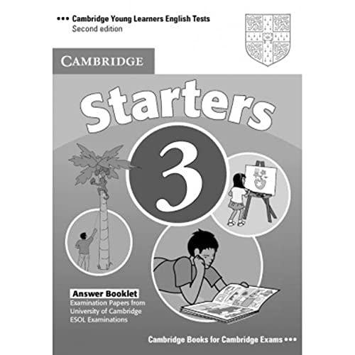 Pre-Owned Cambridge Young Learners English Tests Starters 3 Answer ...