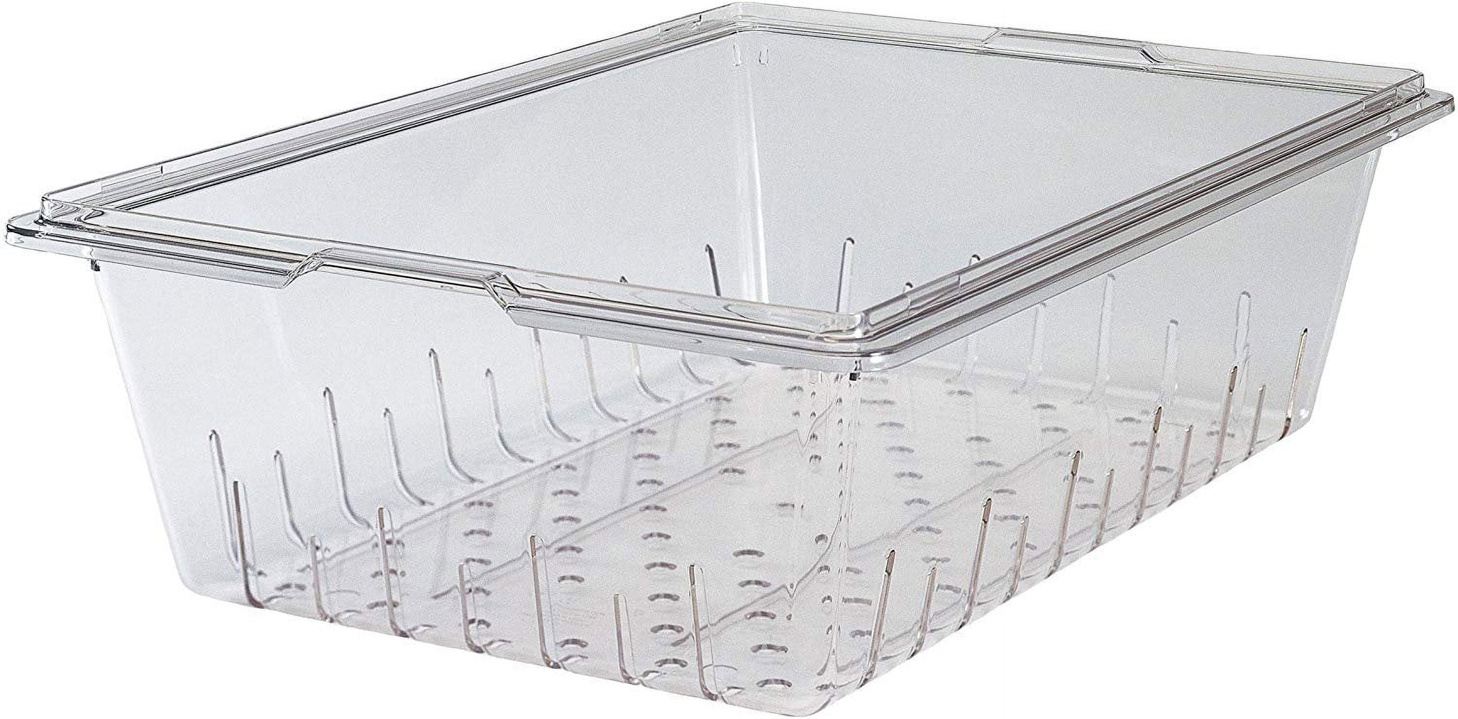 Cambro 1826CLRCW135 5" Food Box Colander - Camwear - Walmart.com