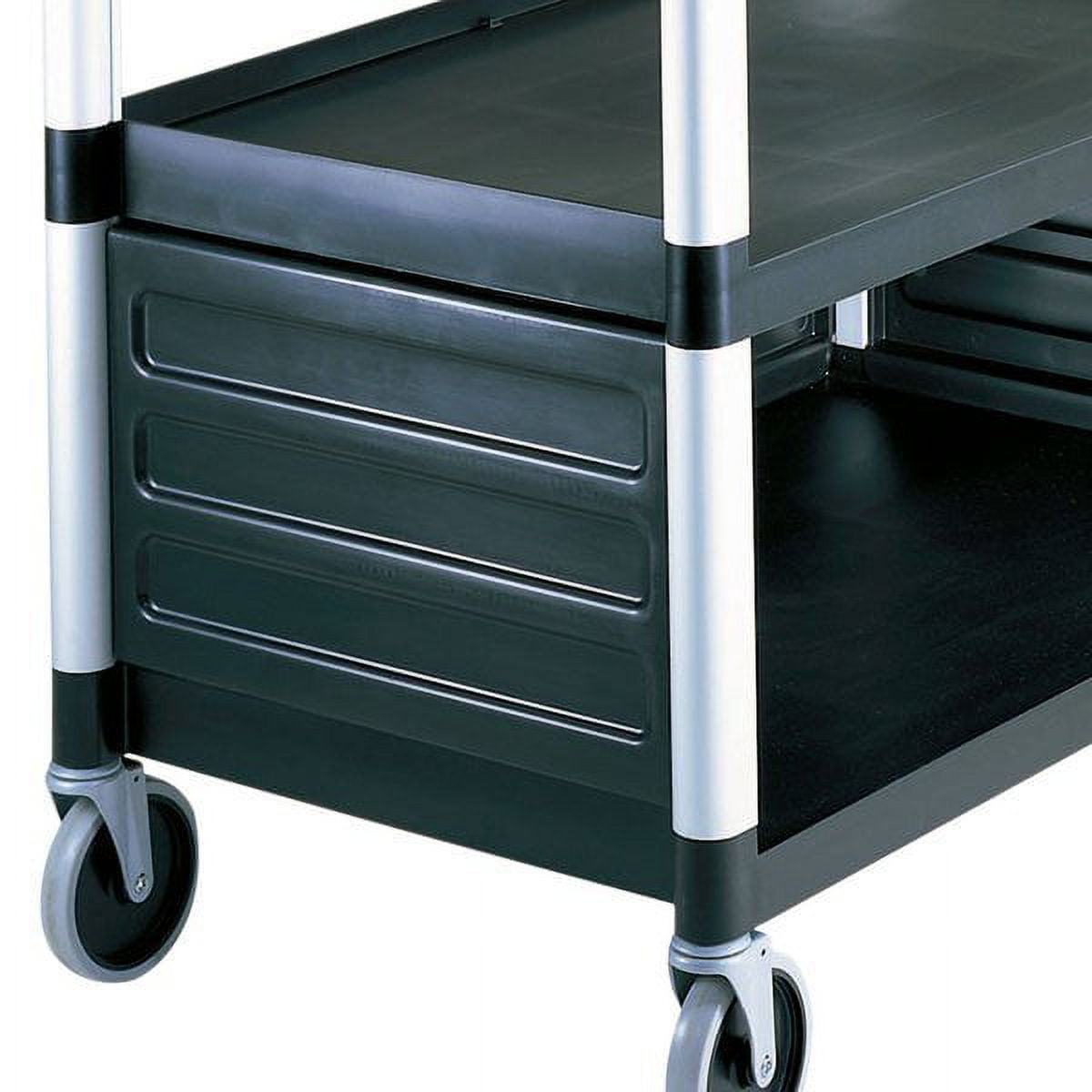 Cambro BC340KDP110 Black Single Shelf Panel Set - Walmart.com