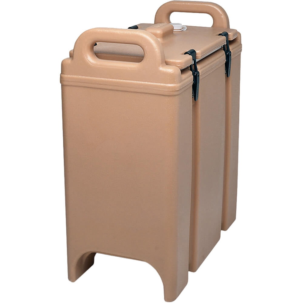 Cambro Camtainer Soup- 3.5 Gallon Capacity Coffee Beige - Walmart.com