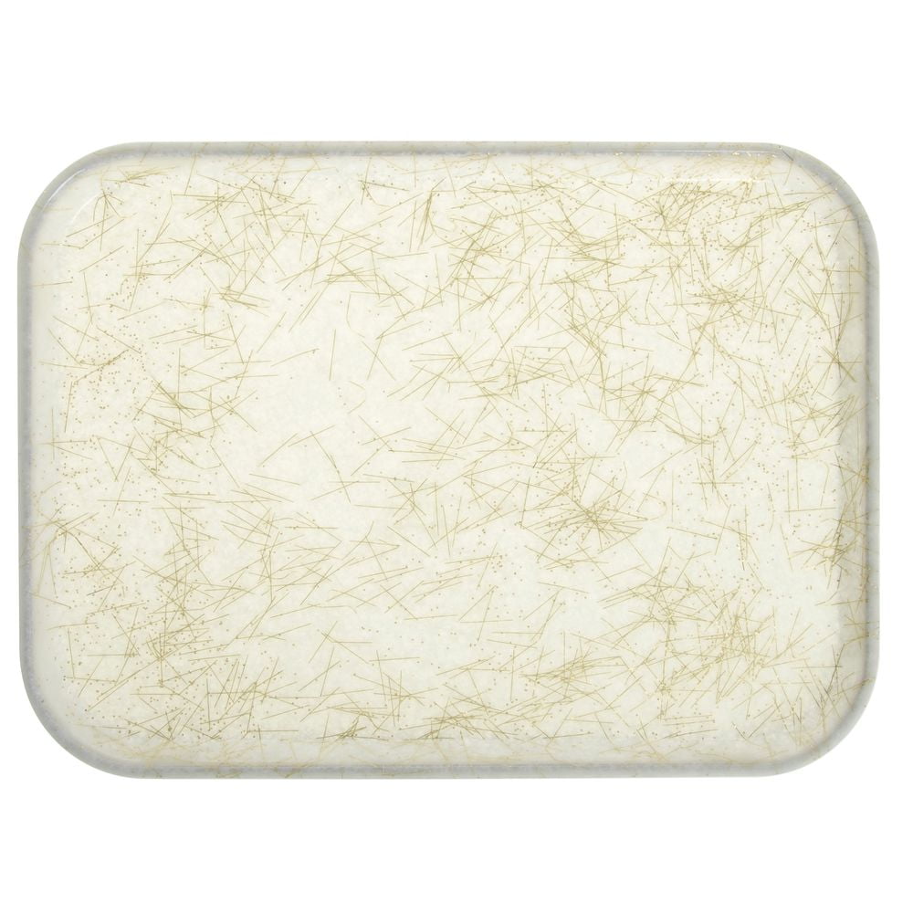 Cambro Camtray® Rectangular Gold Antique Parchment Fiberglass Tray - 16 ...