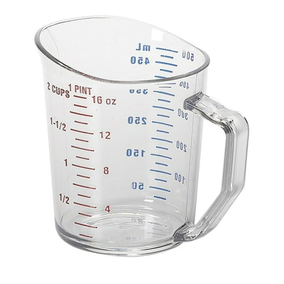 Cambro Camwear Measuring Cups, 16 Oz, Clear, Pack Of 12 Cups - Walmart.com
