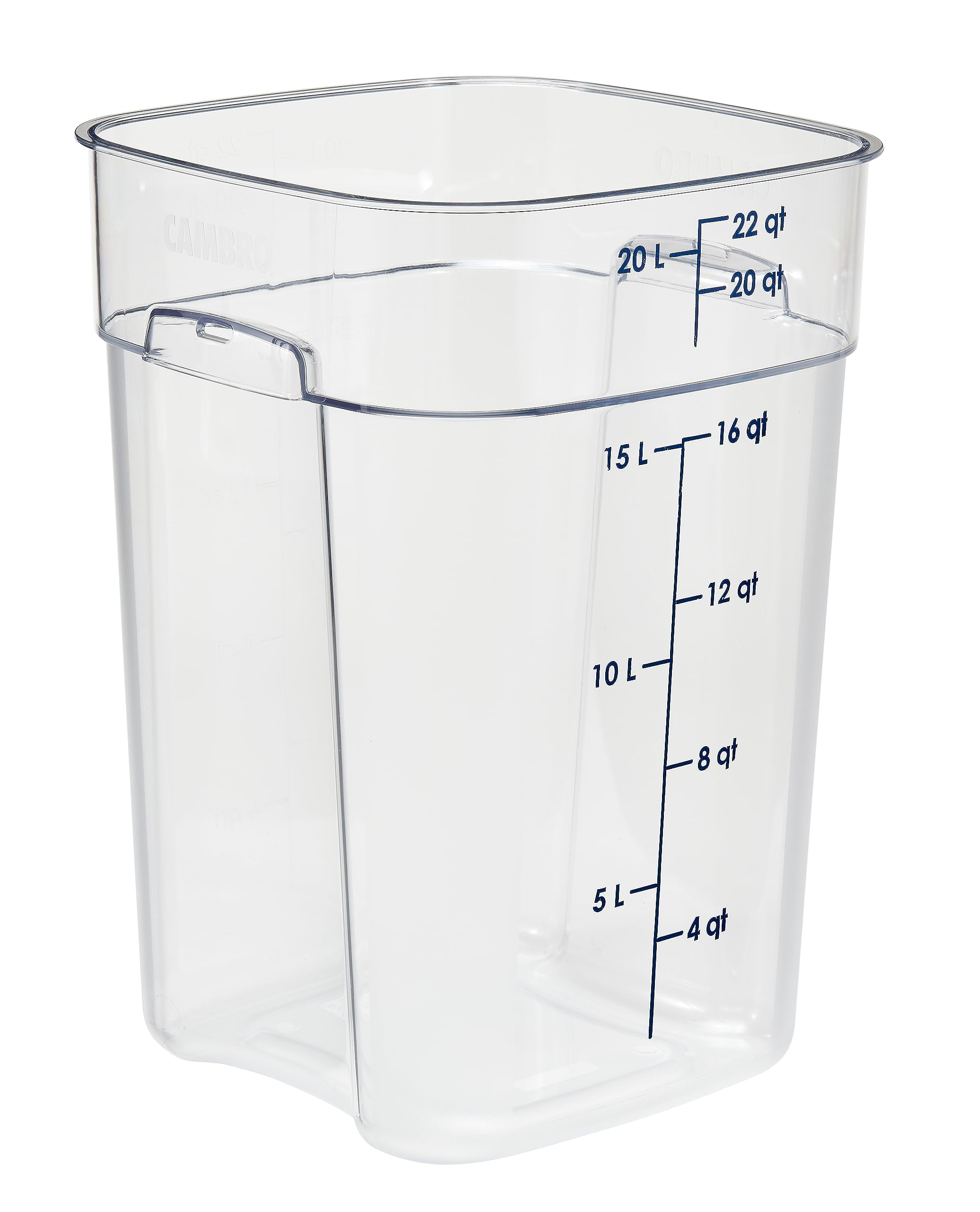 Cambro FreshPro 22Qt Food Storage Container in Clear for Industrial and ...
