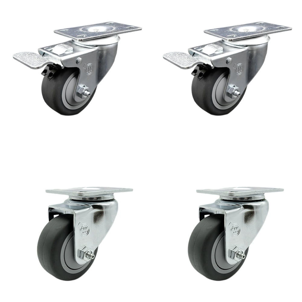 Cambro Ingredient Bin Camcrisper Swivel Caster with Brake Replacement ...