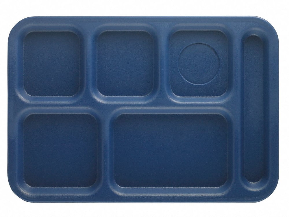 Cambro Tray,w- Compartments,10x14,Navy Blue EAPS1014186 EAPS1014186 ZO ...