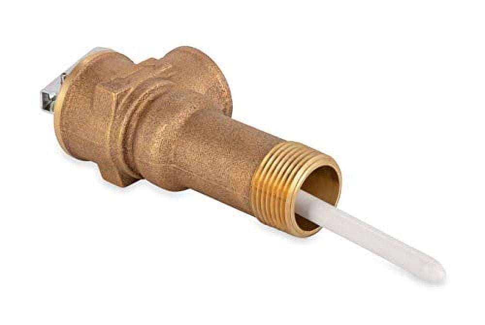 Camco 10493 3/4" Temperature and Pressure Relief Valve with 4" Epoxy ...