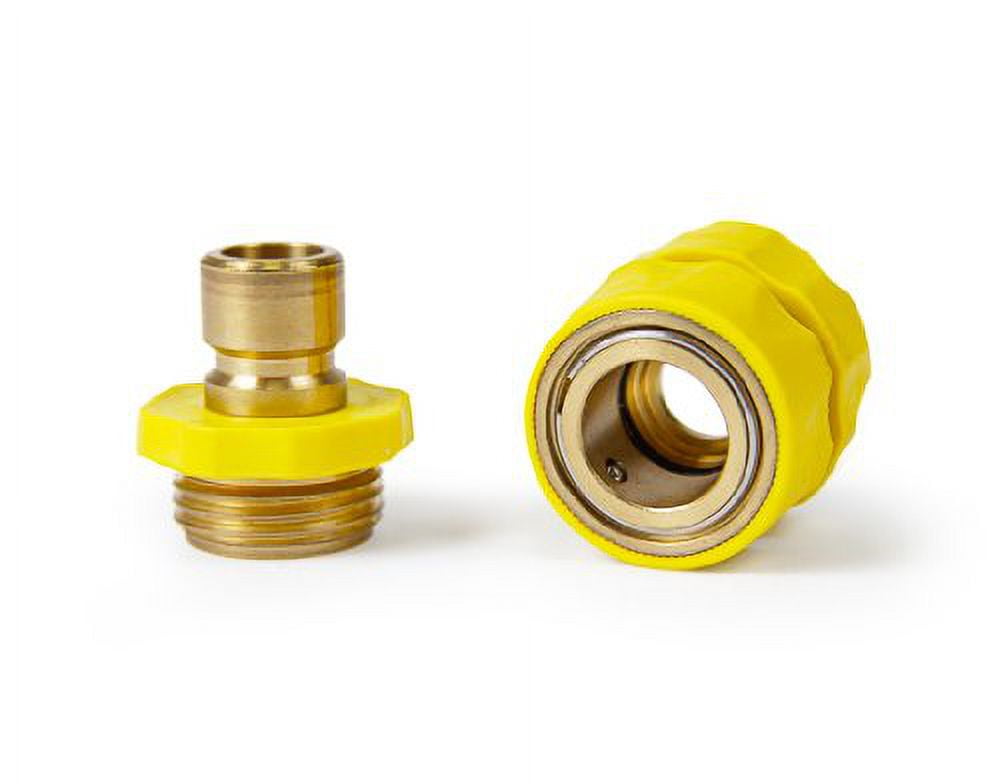 Camco 20143 Quick Hose Connector with Flow-Through Connection - Walmart.com