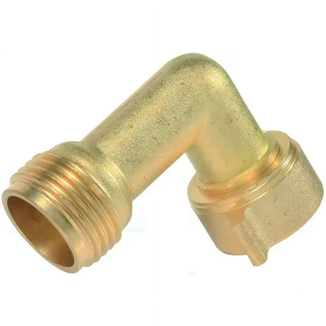 Camco 22505/22503 22505 90 Degree Hose Elbow, Brass, Each - Walmart.com