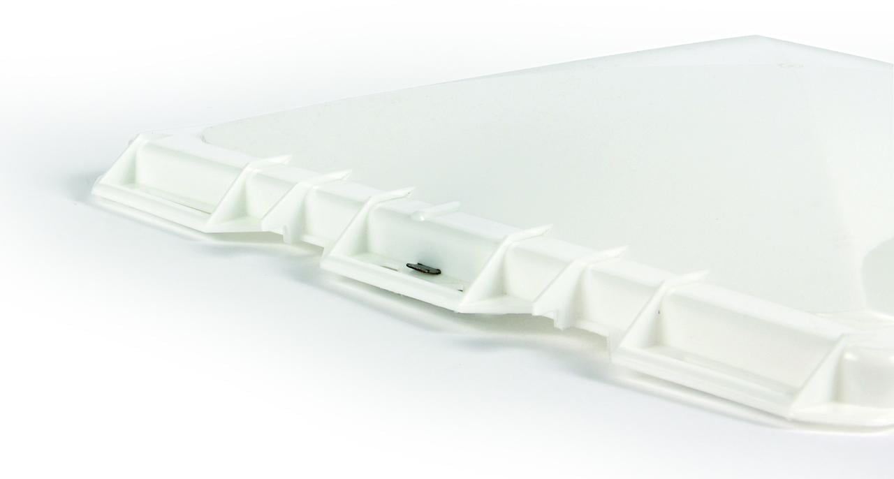Camco 40153 White Vent Lid, Polypropylene, 14x14 Inch, for Jensen Metal ...